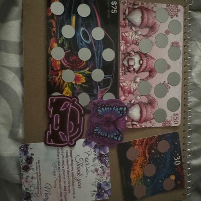 A6 Money Saving Scratcher - Etsy