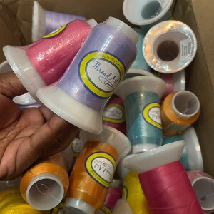 63 Spool Brother Colors Polyester Embroidery Machine Thread 500M 550yd ...
