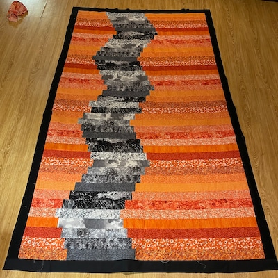 Fabric by the Yard Orange MDG Colorwave - Etsy