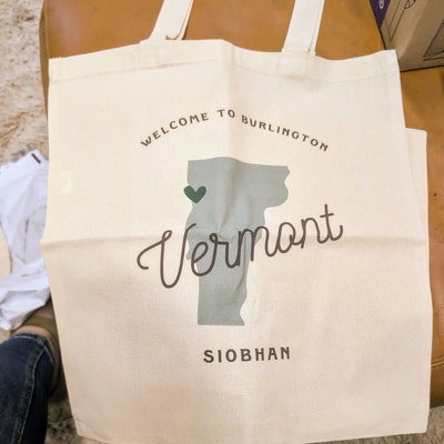 Welcome Tote Bag Destination Wedding Welcome Totes Palm Tree Welcome ...