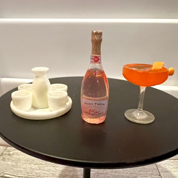 1/12-1/6-1/5-1/4-1/3 Scale-miniature Sake Set Dolls-toy Alcohol-sake ...