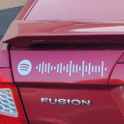 Custom Spotify Song Code Vinyl Decal Song Code Sticker - Etsy