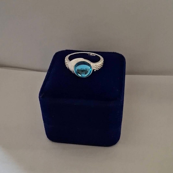 Mako Mermaids Mermaid Moon Ring Silver H2O Just Add Water Ocean Sea ...