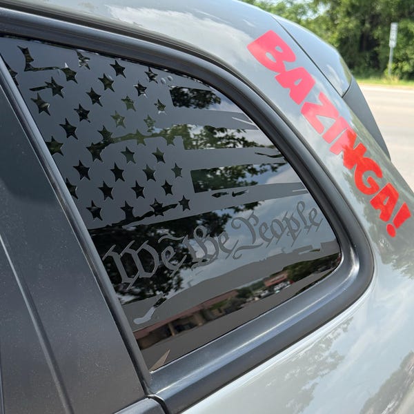 Fits 2011-2023 Dodge Charger Quarter Window Flowers Floral Decal ...