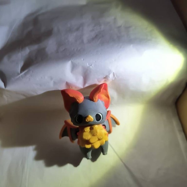 Halloween Pixie Bat | 3D Printed Articulating Flexi Fidget - Etsy