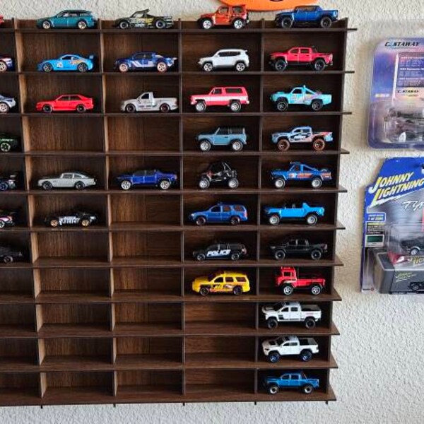 BLACK Toy Car Display Case for 100carsmatchbox Car Storagetoy Car ...