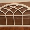 Arch Window, White Arched Farmhouse Frame, Faux Window Frame, Custom ...