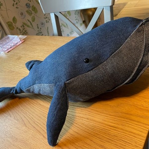 Denim Whale Instant Digital Printable Sewing Pattern With Step - Etsy