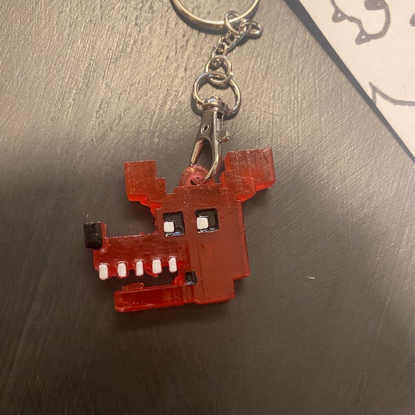 Foxy Outfit 'michael Afton' Keychain | Five Nights at Freddy's Charm - Etsy