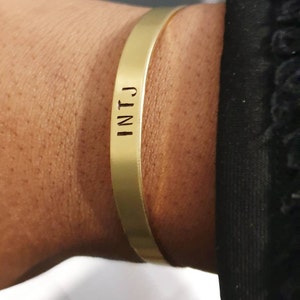 MBTI Myers Briggs Personality Type Bracelet Infj Intj Intp Isfj Isfp ...