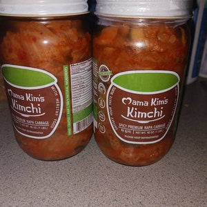 Mama Kim's Kimchi - 32 Oz NO Msg, FRESHLY MADE Premium Spicy Napa ...