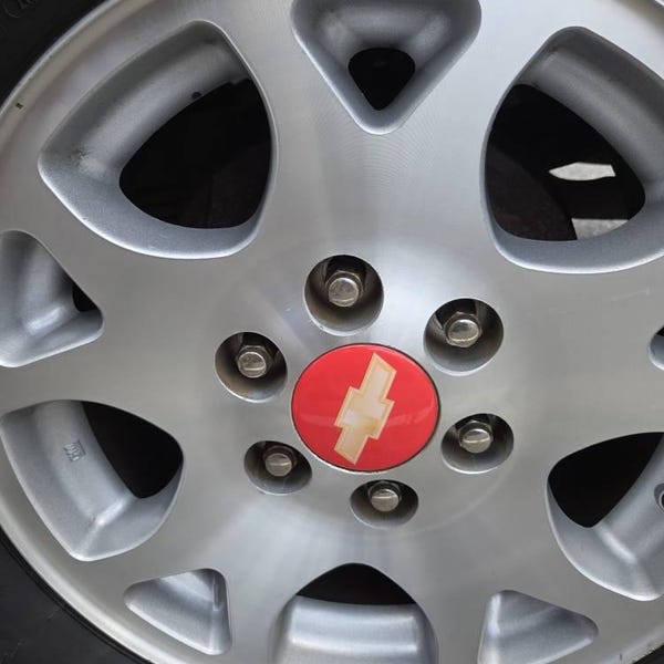 Set of 4 All Brand Center Cap Stickers – Handmade Rim Emblems – Custom ...