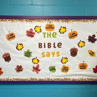 Biblical Affirmation Fall Apple Bulletin Board Kit - Etsy Canada