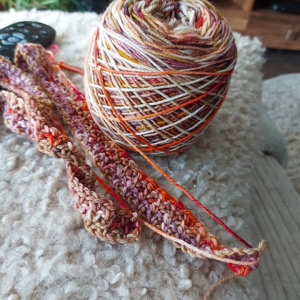Autumn Shades - Ruffles Scrapcake, 150g Ruffles Hand Dyed Yarns, DK ...