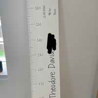 Personalised Height Chart - a Great Way to Record the Growth of Your ...