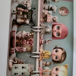 Mermay Art, Limited Edition Art Print, Pop Surrealism, Big Eyes ...