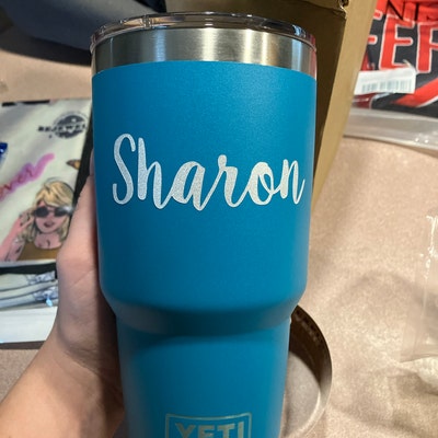 Yeti Rambler Tumbler 30 Oz Personalized Customized Rare Colors - Etsy