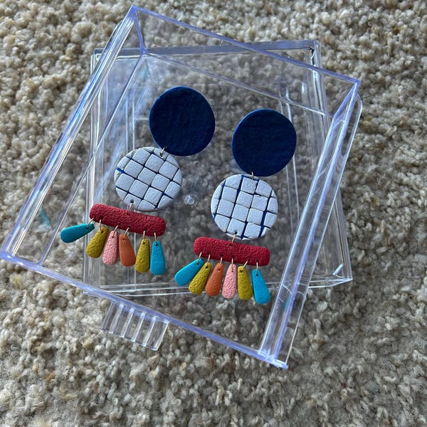 Retro Smiley Face Flower....hand Rolled Knobs Drawer Pulls Handles ...