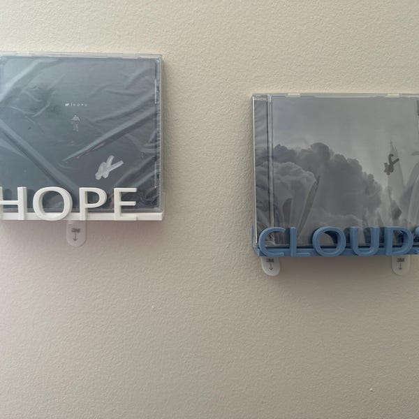 CD Wall Display for "ttdp" | Customized CD Wall Mount for “the Tortured ...