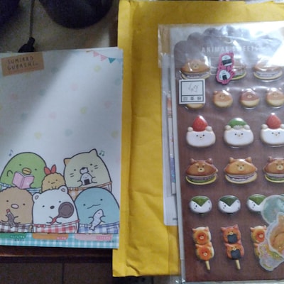 J Kawaii Japan Sticker Sheet: Sumikko Gurashi Katsu King Welcome to the ...