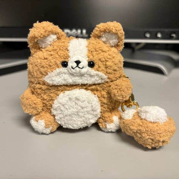 Fluffy Cute Dog Airpods Case Puppy AirPod 2 3 Skin Cover Air Pods Pro ...