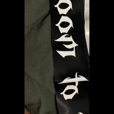 Mummy to Be Gothic Sash, Mom to Be Emo Sash, Custom Alternative Sash ...