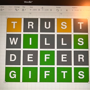 Wordle SVG, Make Your Own Wordle Grid, Create Any Message, Perfect ...
