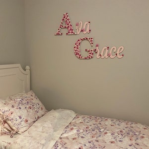 Large name sign large name sign for nursery large wall art | Etsy