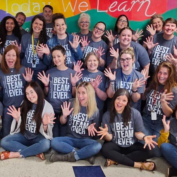 Customize Best Team Ever Shirt, Teammate T-shirt, Staff Appreciation ...
