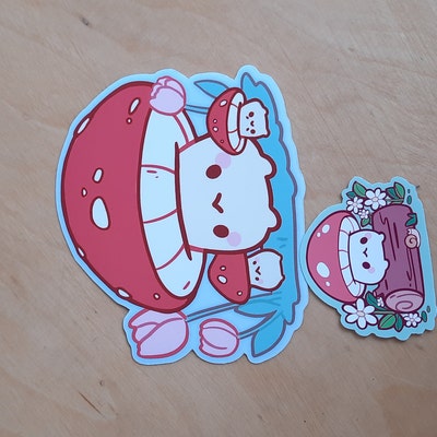 Kawaii Pumpkin Cow Matte Vinyl Sticker Stickers Fall Autumn - Etsy