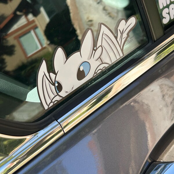 Baby Groot Peeking Peeker Sticker / Car Vinyl Decal / Window Sticker ...