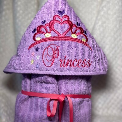 Princess Tiara A Machine Embroidery Design for the Little Princess - Etsy