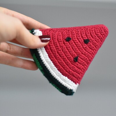 Watermelon Slices Crochet Pattern - Etsy