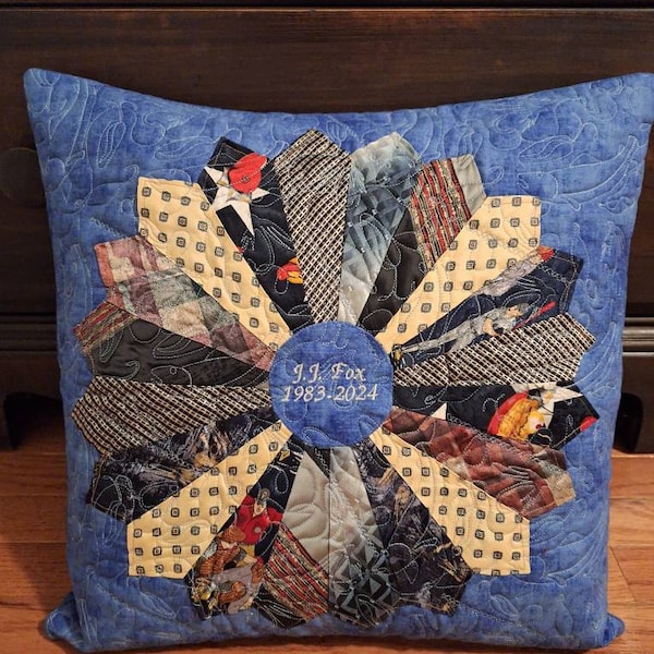 Personalized Keepsake Pillow / Memorial Shirt Pillow / Memory Pillow ...