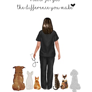 Personalised Graduation Family Gift, Custom Graduate Girl With Mom and ...