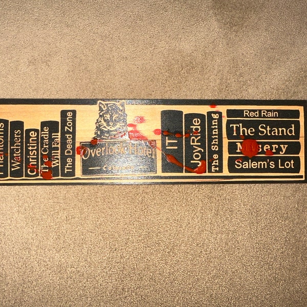 Middle-earth Scroll Map Wooden Bookmark Lord of the Rings Bookmark ...