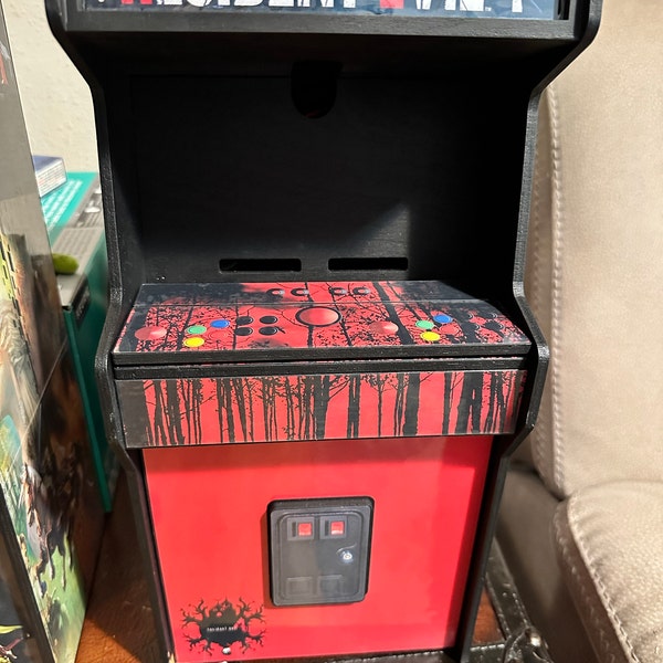 Nintendo Switch Stand Retro Arcade Cabinet With Storage for Original ...