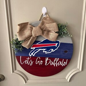 Buffalo Home Sign, Door Sign, Welcome Sign, Buffalo NY, Buffalo Decor ...