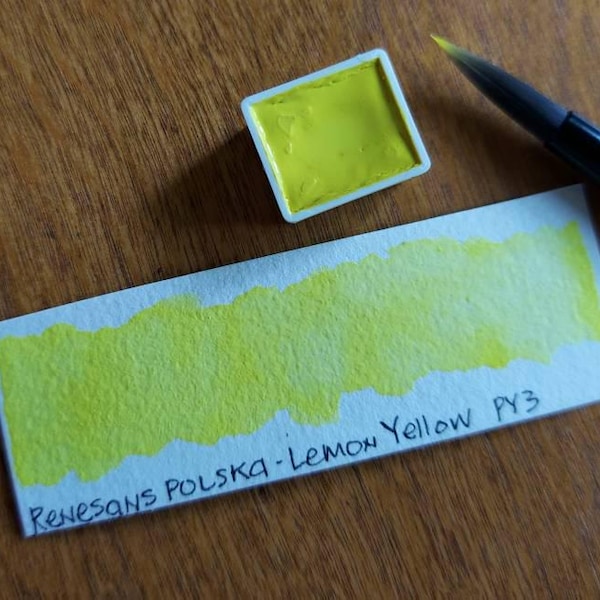 Renesans Watercolor Paint Half Pan. Professional Artist Grade. - Etsy