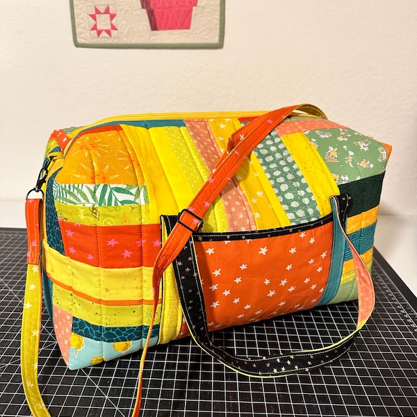 Easy Duffle Bag - Digital Sewing Pattern (PDF), Video Tutorial Included ...