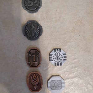 Dwarven Gold Coins set of 10 - Etsy