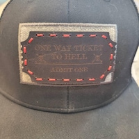 Leather Patch | Hell is Empty Patch | Morale Patch | Military | Airsoft ...