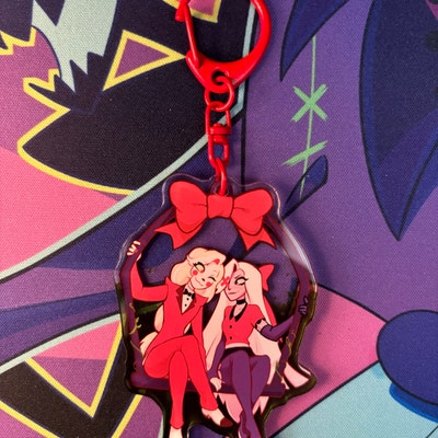 Angel Dust Hazbin Hotel Paper Craft Standee - Etsy