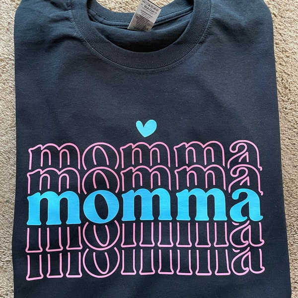 Momma SVG, Mama Shirt Design, Mothers Day Gift (digital Files) - Etsy