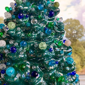 Atlantic confetti Barrel Ceramic Tree - Etsy