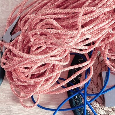 Polyester Rope, Macrame 5 Mm Cord, 100m/109yards, Braided Nylon Rope ...
