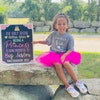 Editable Princess Big Sister Pregnancy Announcement Pink Gold Big ...