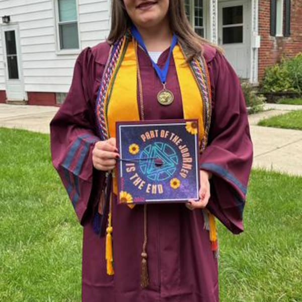 Custom Graduation Cap Topper, Personalized Mexican Grad Cap Topper ...