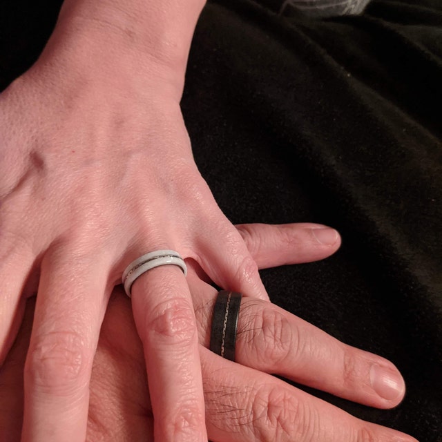 HANDMADE RINGS OF STONE & WOOD superior quality by WoodrockRings