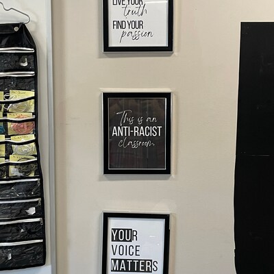 Social Justice, Inclusive, Diversity, Equity Poster Bundle Customizable ...